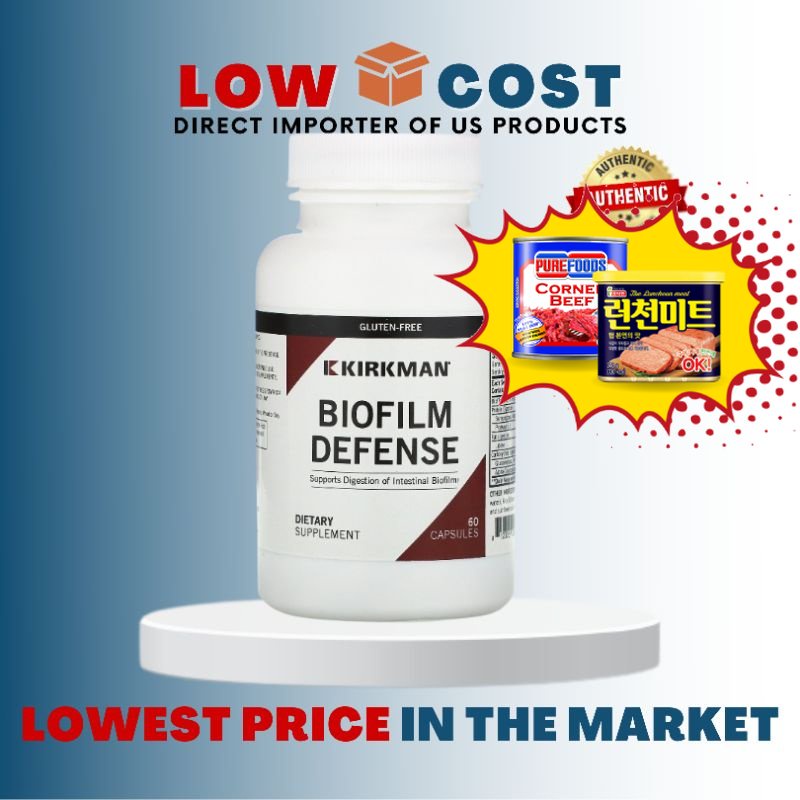 Low Cost PH | Kirkman Labs Biofilm Defense, 60 Capsules Supports ...