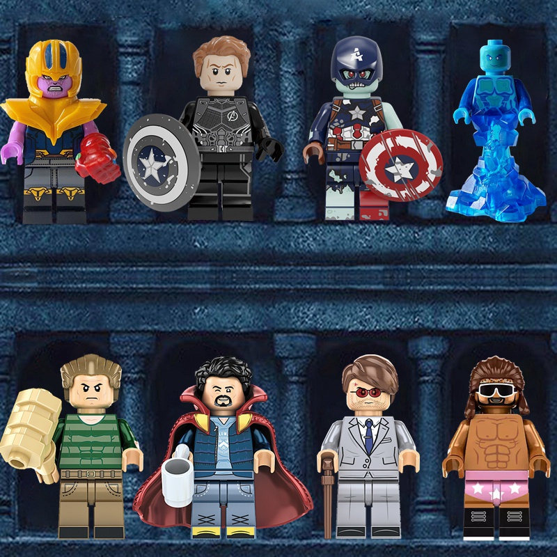Doctor Strange Daredevil Sandman Hydro Man Marvel Building Blocks Toys ...