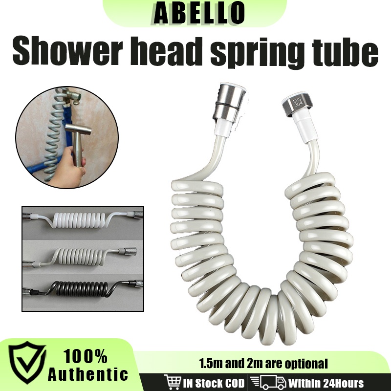 1.5M 2M Entry Telephone Cable Hose Spring Bidet Washer Spray Gun Shower ...