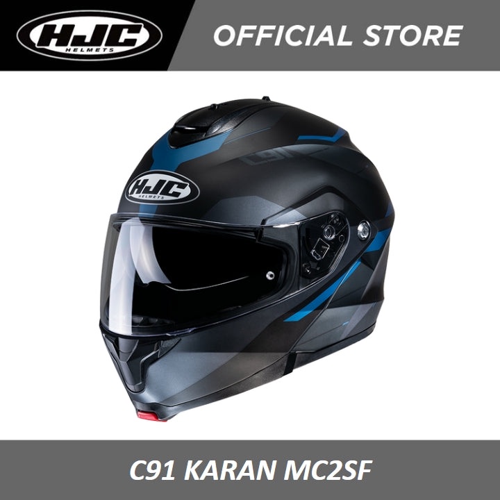 HJC Helmets C91 Karan MC2SF | Shopee Philippines