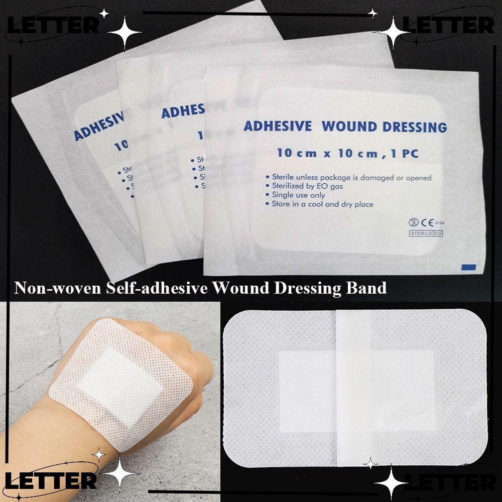 LET 10Pcs Sticker Bands Emergency Waterproof Material Aid Bandage ...