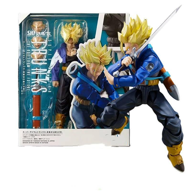 S.H.Figuarts SHF Dragon Ball Z Super Saiyan Trunks Future Boy Model Kit ...