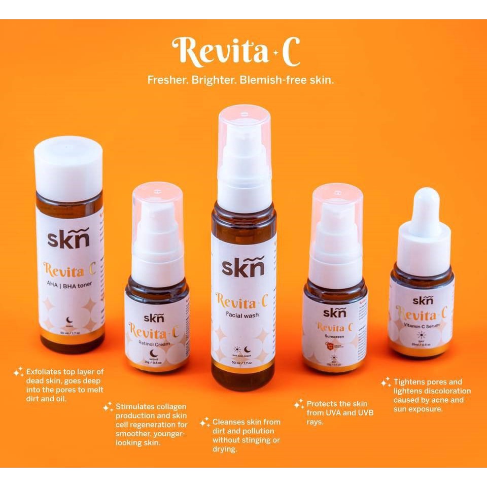 SKN PRO REVITA C SET | Shopee Philippines