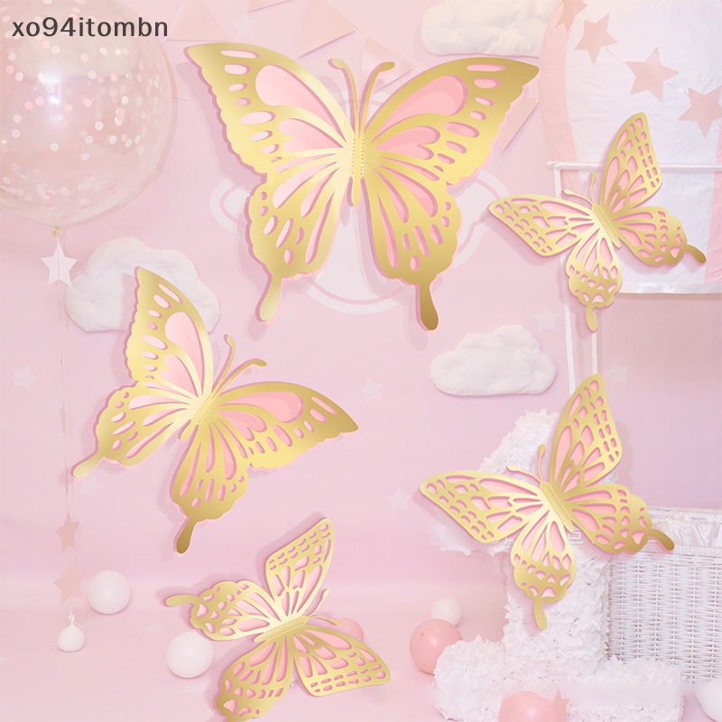ito 14Pcs Large 3D Butterfly Party Decorations with Pearls - 12inch 2 ...