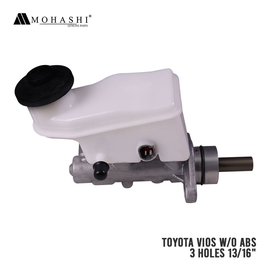 TOYOTA VIOS WITHOUT ABS 3 HOLES 13/16" BRAKE MASTER MOHASHI 47201-0D130 ...