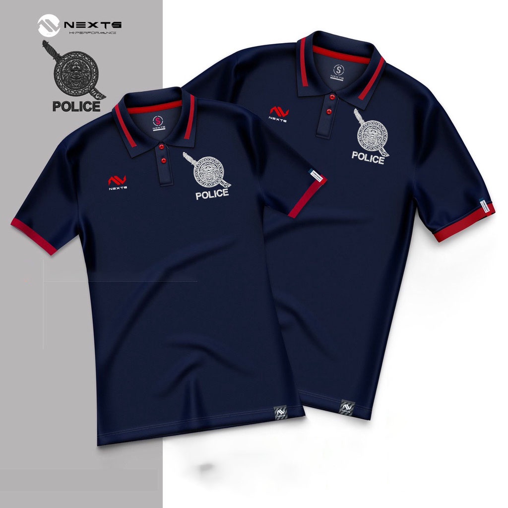Men's polo shirt (police logo) is comfortable to wear and the latest ...