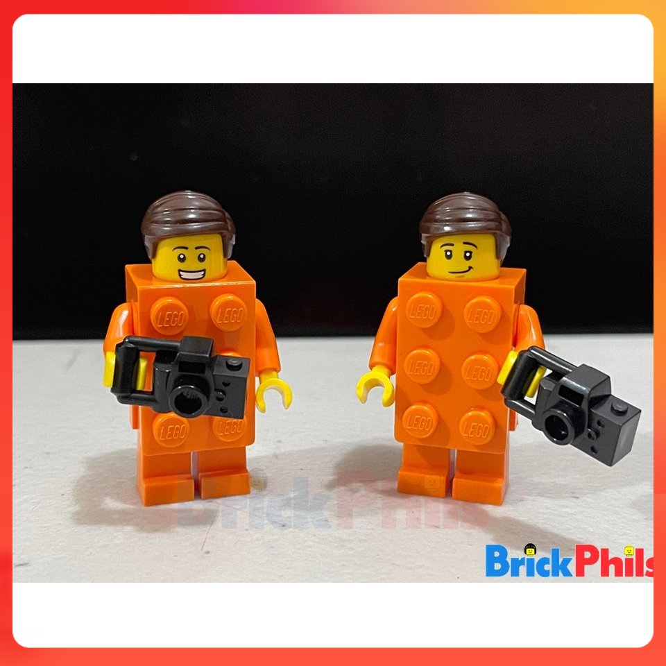 Lego Orange Brick Costume Guy (BAM Exclusive) | Shopee Philippines