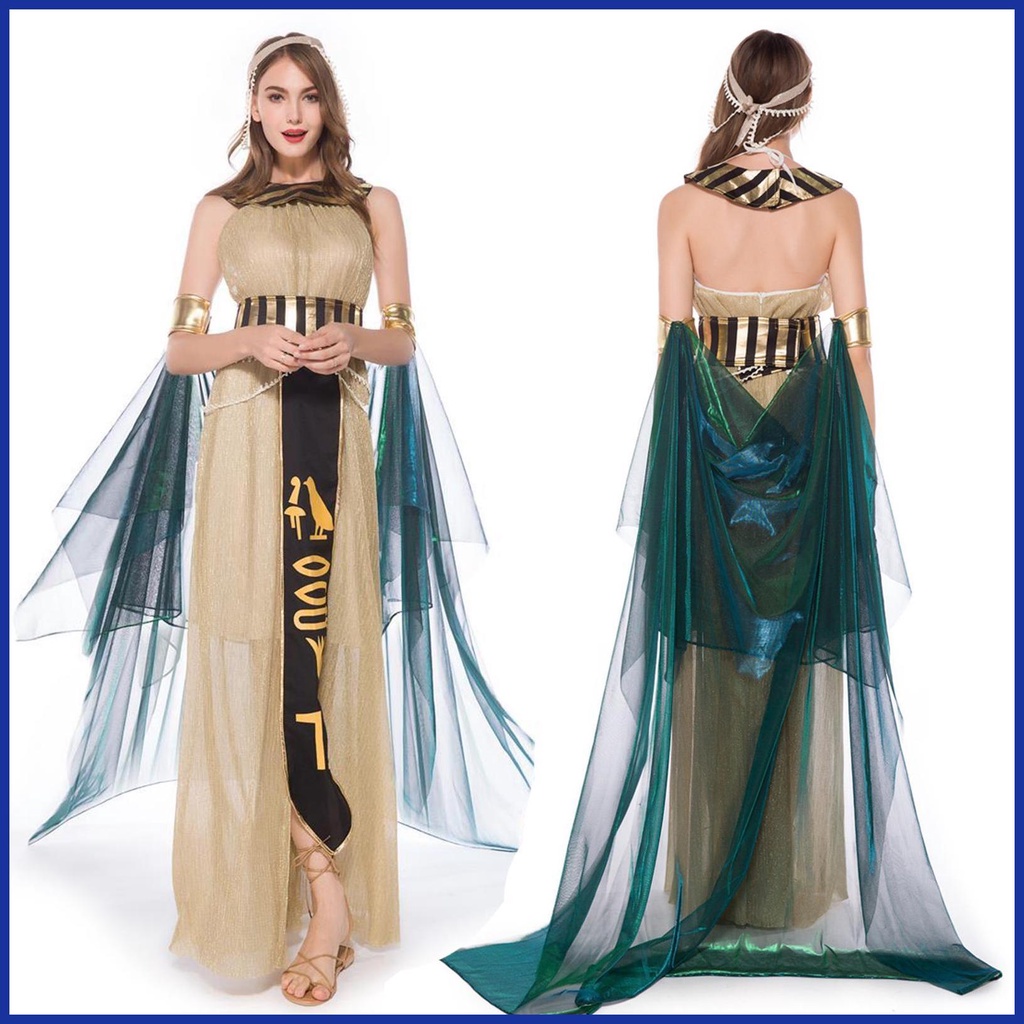 Egyptian Costume Women Women Cleopatra Costume Fancy Dress Deluxe Women ...