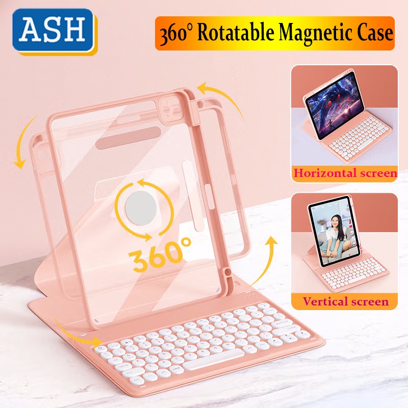 360° Rotation Keyboard Case for Xiaomi Pad 6 Pro 2023 11 inch for ...