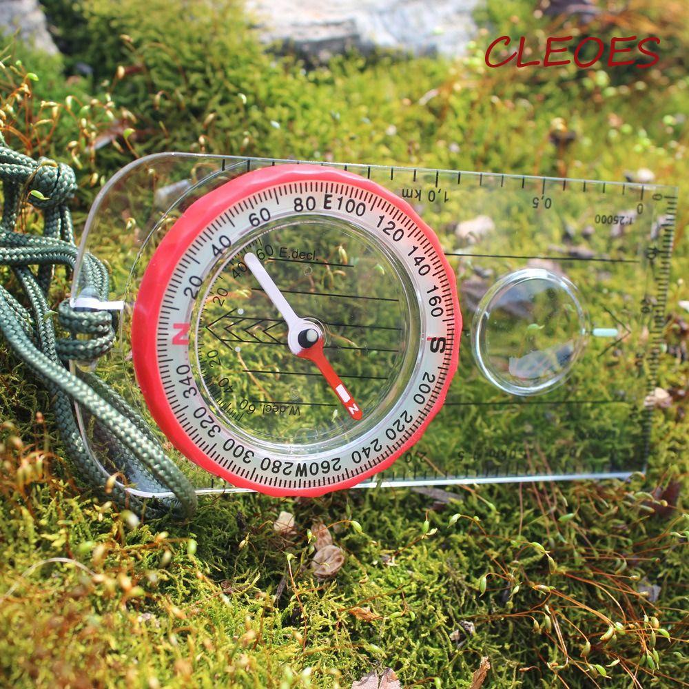 CLEOES Compass Multifunctional Magnifying Outdoor Equipment ...