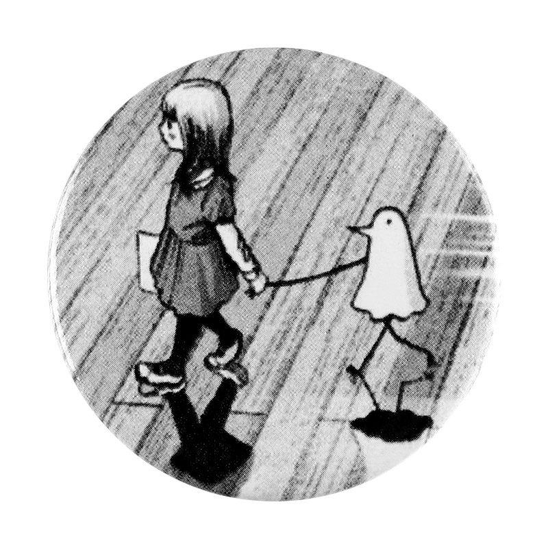 Creative Goodnight Punk Brooch Cartoon Oyasumi Punpun Enamel Pin Lapel ...