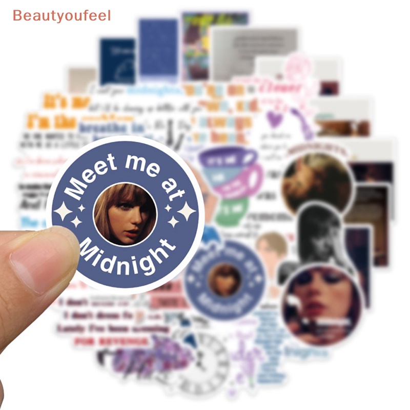 Beautyoufeel 50PCS Mixed Alison Swift Taylor Folk Song Stickers Laptop ...