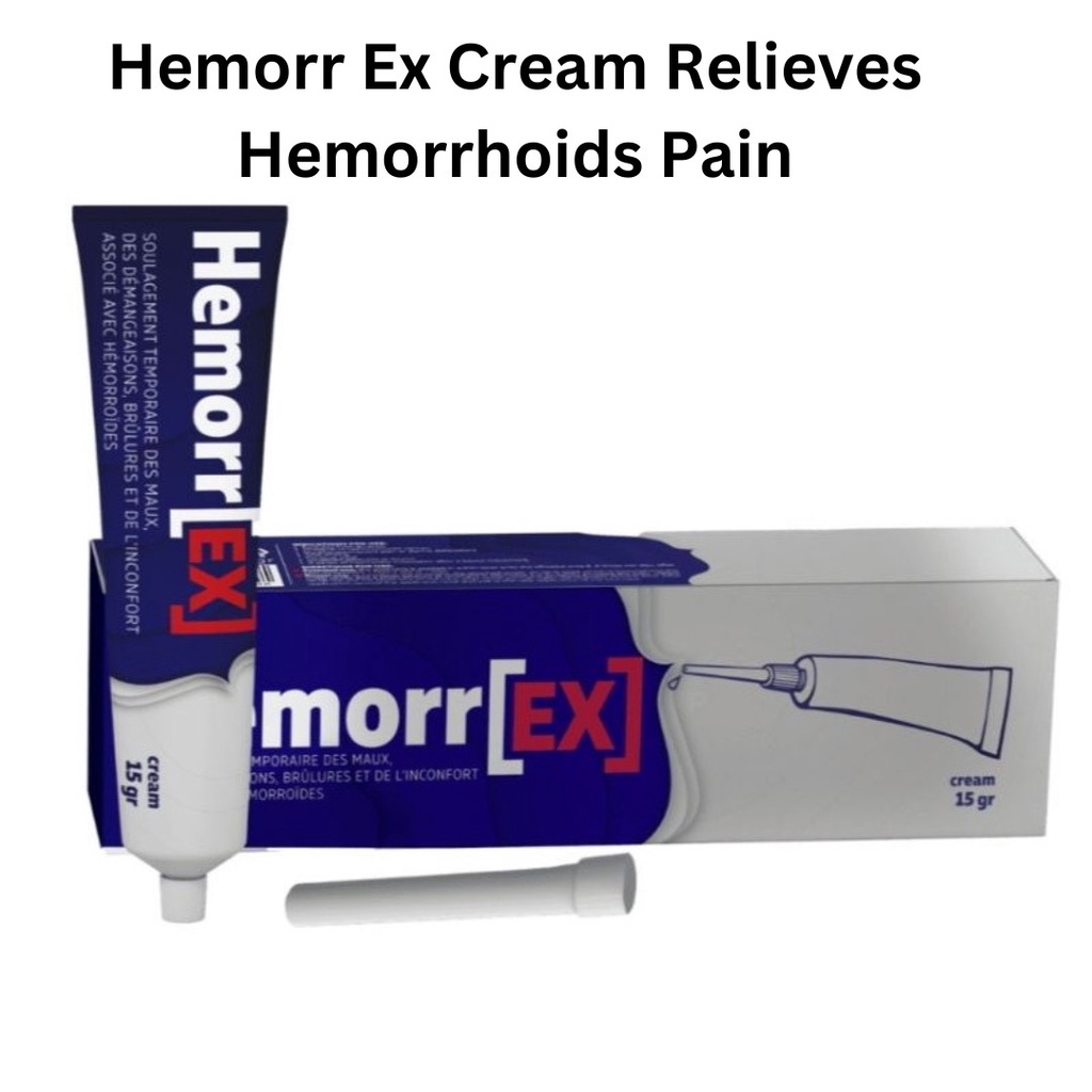 Almoranas Pain Relief Cream - Hemorr EX Cream for Effective Hemorrhoids ...