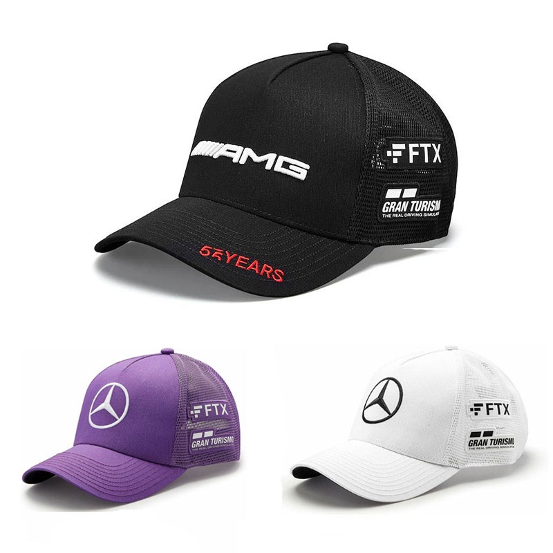 F1 Mercedes-AMG Racing Baseball Cap New Snapback Adjustable Mesh Hats ...