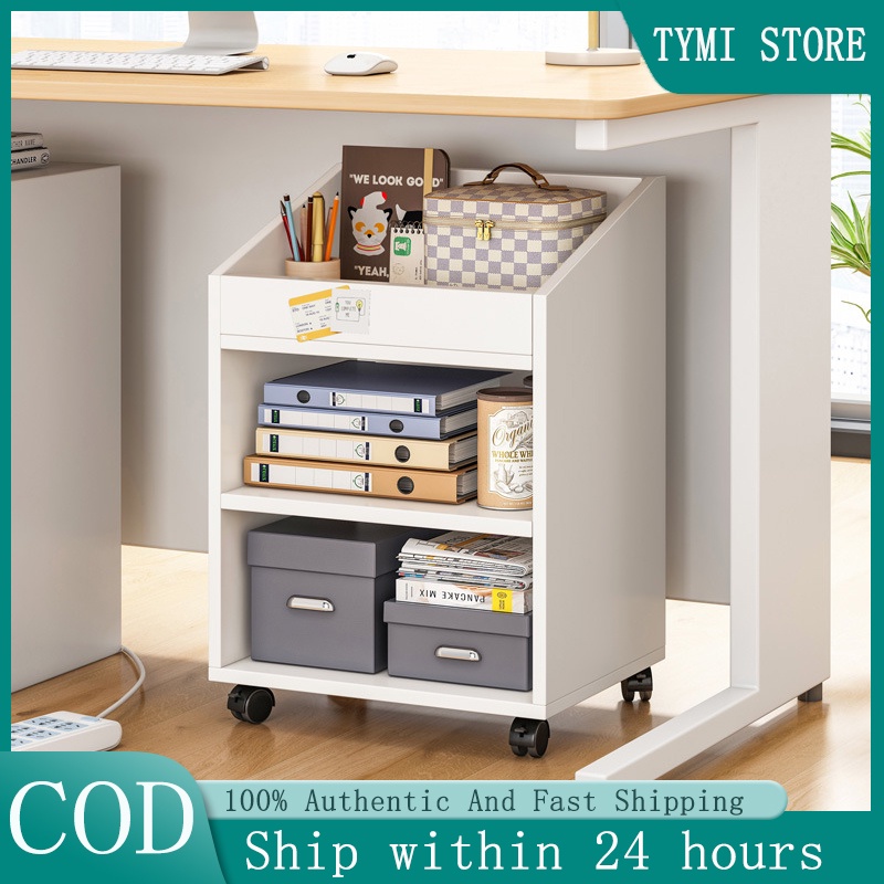 Under desk organizer Movable Storage Cabinet Table Organizer Desk ...