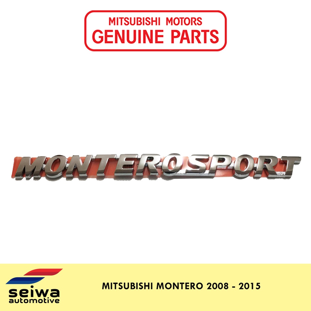 Mitsubishi Montero GEN2 2008-2015 Emblem - Genuine Mitsubishi Auto ...