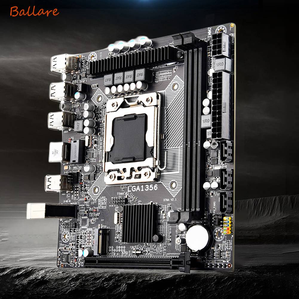 (BEL) X79A V2 Motherboard SATA2.0 M-ATX 64GB LGA1356 2 DDR3 PC Main ...