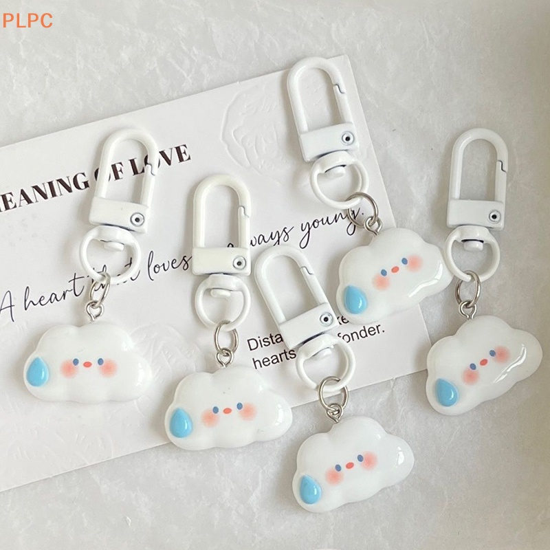 New Ins Style Cute Cloud Keychain For Car Keys Accessories Kawaii ...