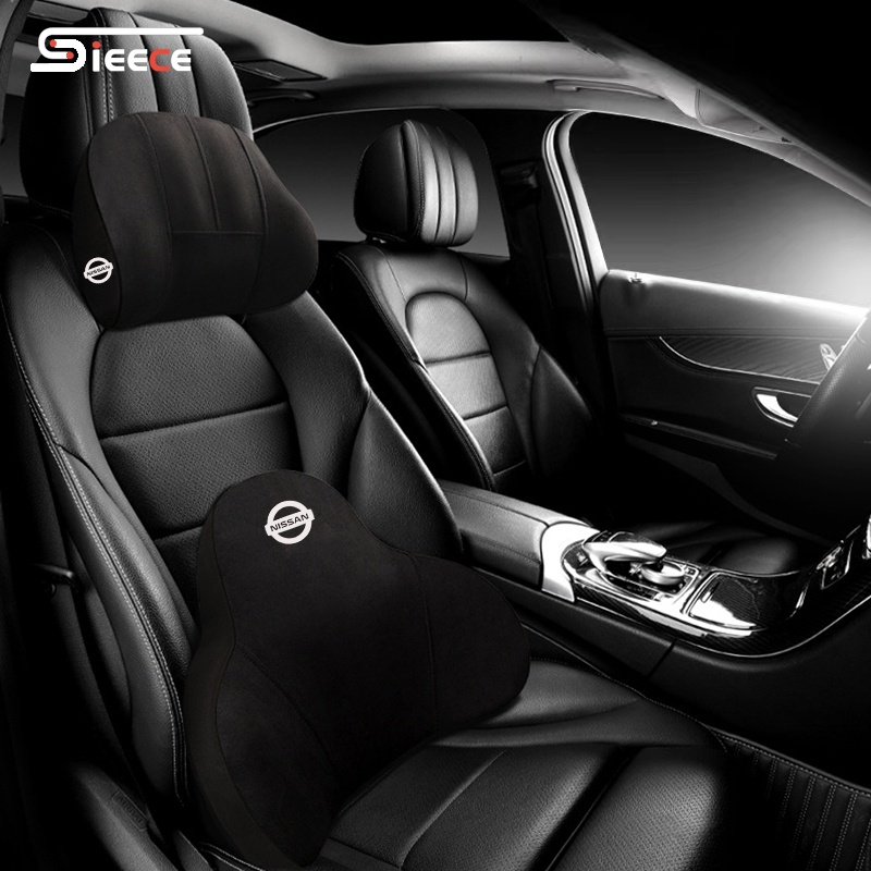 Sieece Car Headrest Pillow Car Seat Lumbar Back Support Car Accessories ...