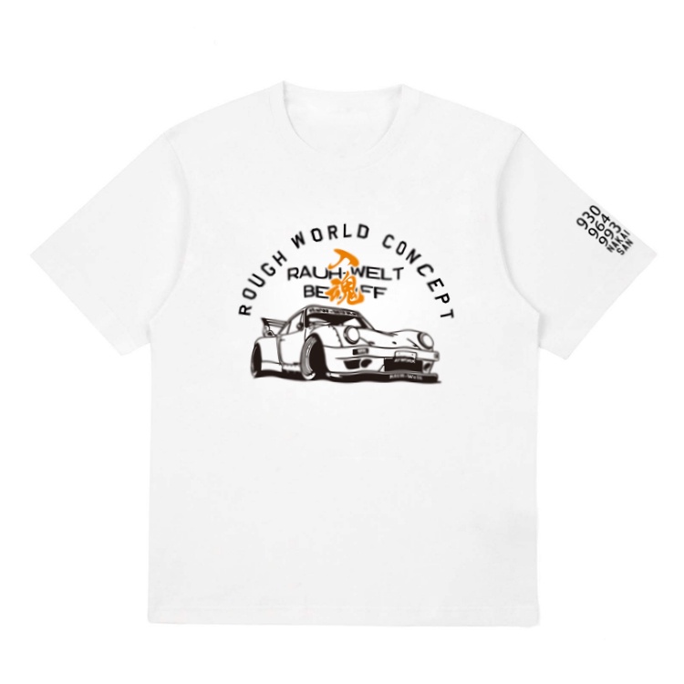 Customized RWB Clothes Modified Car 930 964 993 Pure Cotton T-Shirt ...