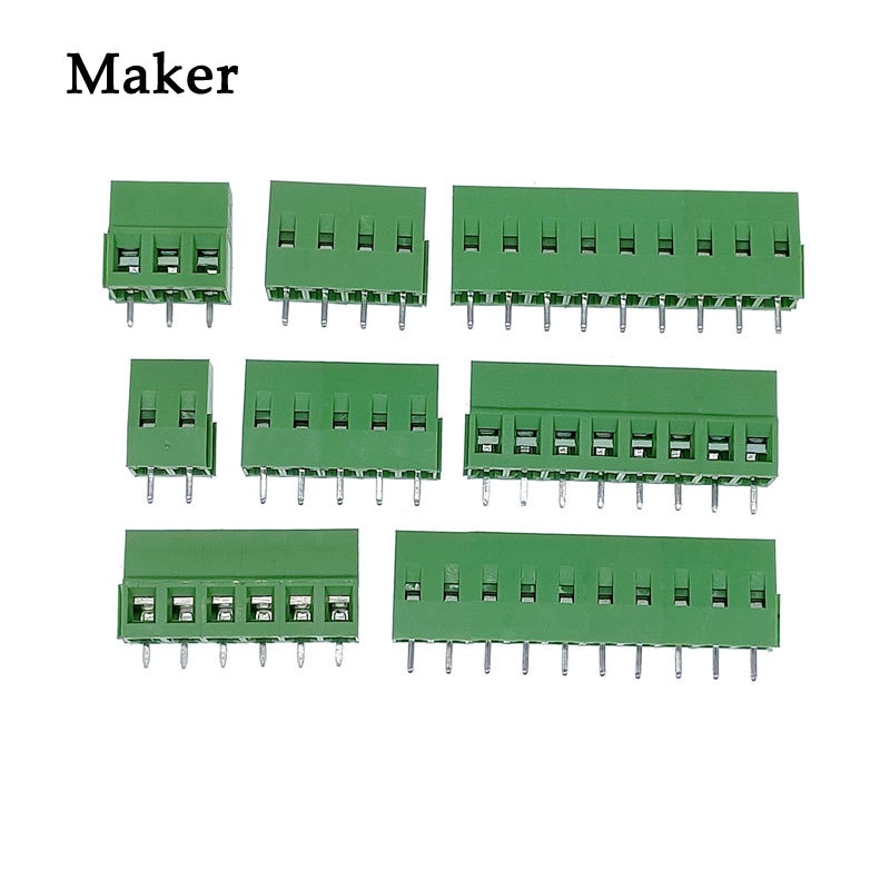 10/5Pcs KF128 2.54mm PCB Screw Terminal Block Connector 2P 3P 4P 5P 6P 7P 8P 9P 10P 12P 16P ...
