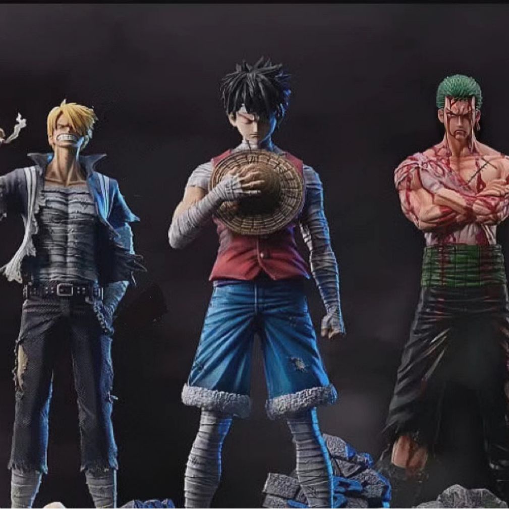 One Piece Figures 3D2Y Bathed In blood Roronoa Zoro Condolence Luffy ...