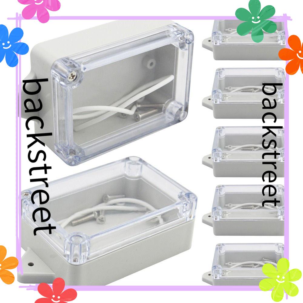 BACKSTREET Plastic Junction Box 33*58*83mm Electronic Transparent Cover ...