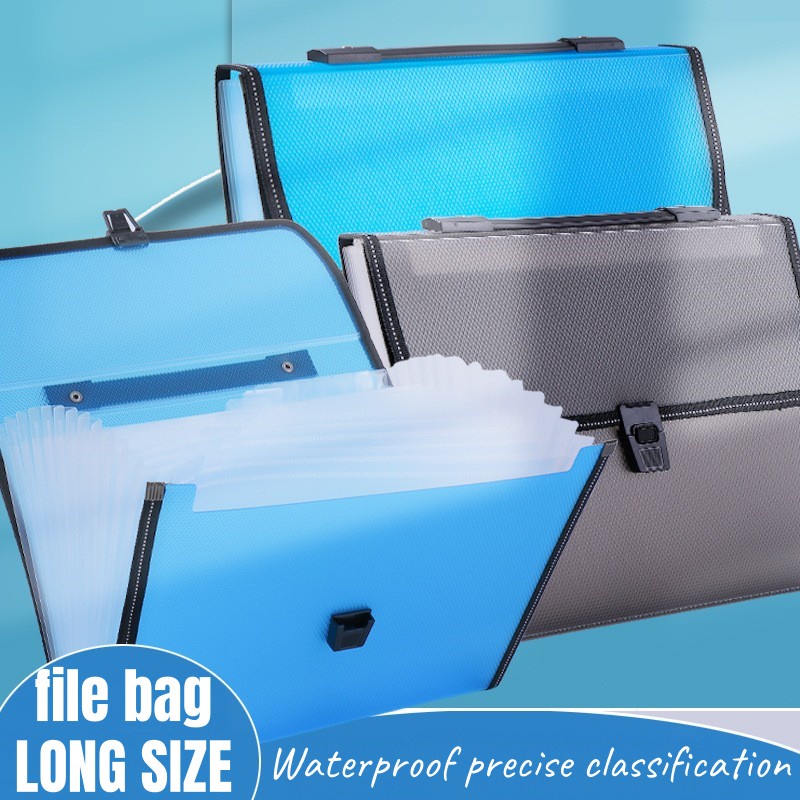 Expanding File Folder Long Document Bag Briefcase File Bag Business ...