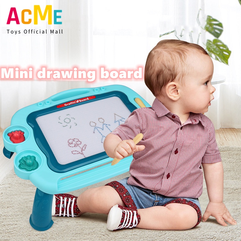 Mini Magnetic Magic Slate Toddlers Kids Children Drawing Board ...