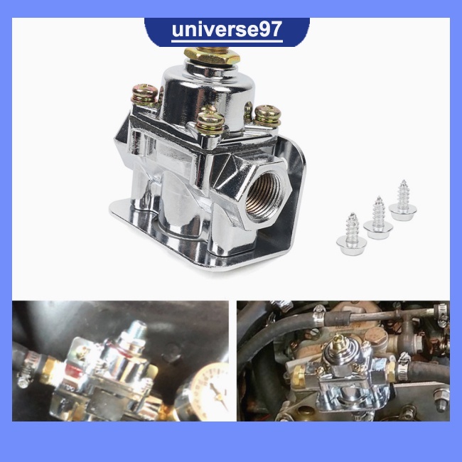 PING Car Carburetor Fuel Valve Inlet Outlet 3/8" Npt Port Adjustable ...
