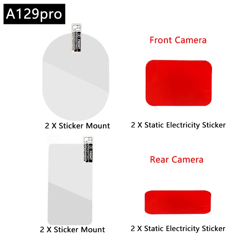 For VIOFO A129 pro Film and Static Stickers Suitable for VIOFO A129 ...