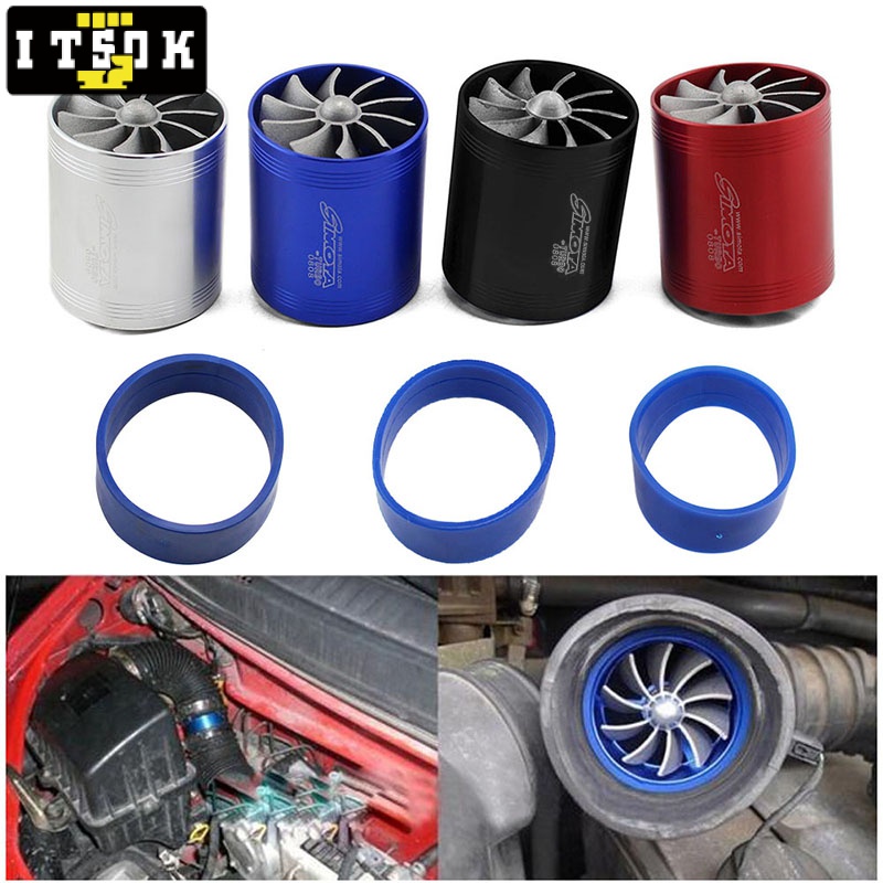 【ITSOK】Simota Super Spiral Turbo Jet Ventilator Twin Fan 2.5 inch Turbo ...