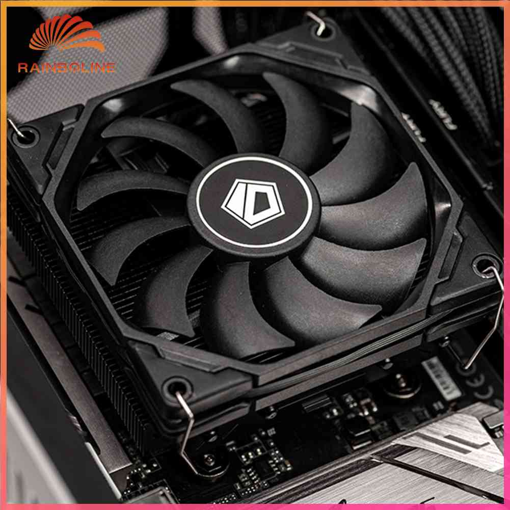 Rain ID-COOLING IS-40X V3 Pro CPU Cooler with Quiet PWM Cooling Fan 4 ...