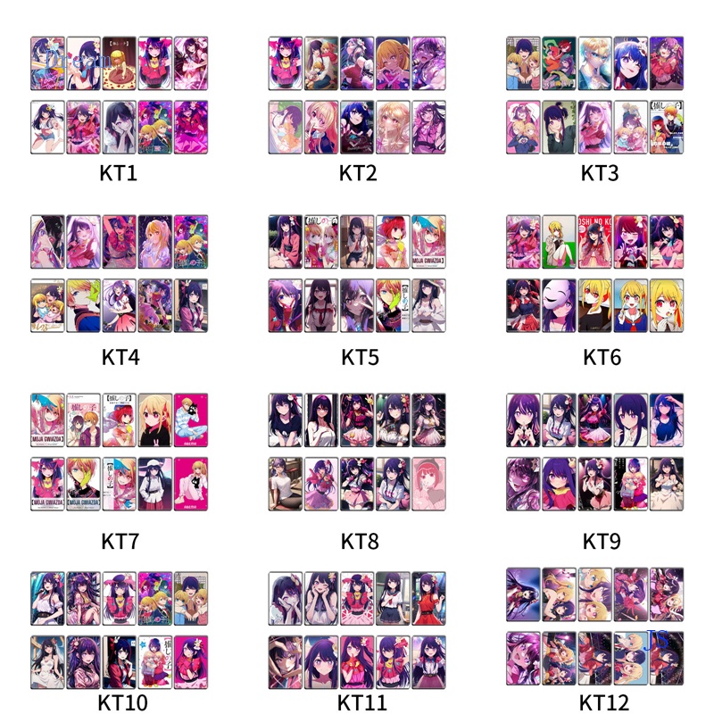 Dream 10pcs/set Oshi No Ko Anime Goods Card Sticker Hoshino Ai Aqua ...