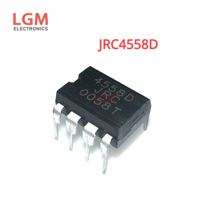 10-50Pcs JRC4558D Operational Amplifier NJM4558D DIP8 DIP JRC4558 IC NEW Original | Shopee ...
