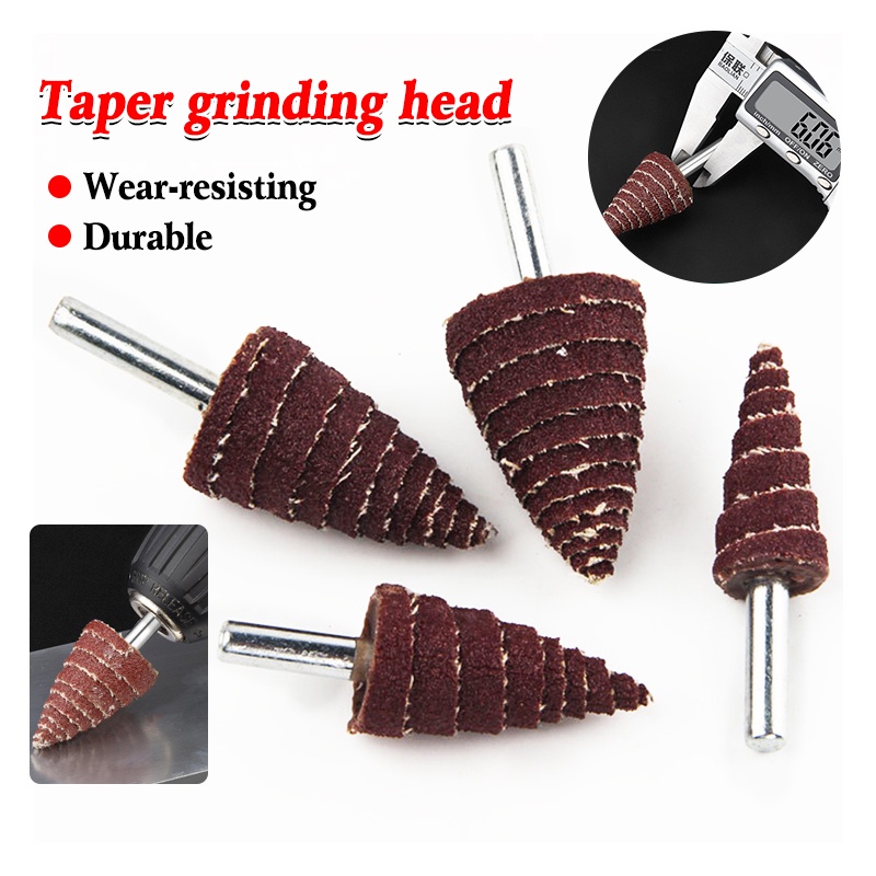 Cone Abrasive Cloth Sanding Wheels Polishing tool Grinding Sandpaper ...