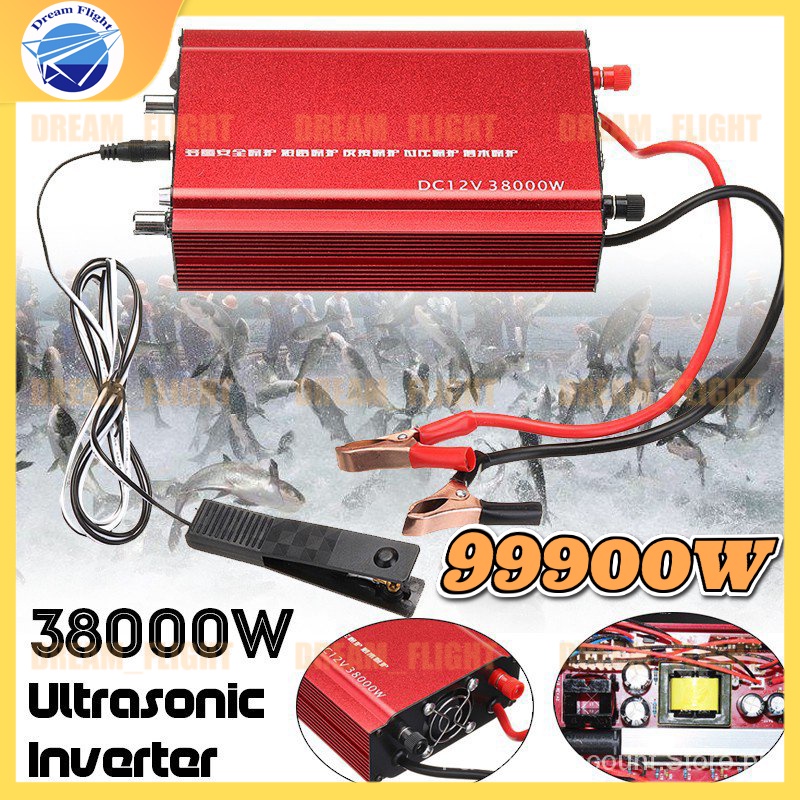 DC12V 99000W Ultrasonic Inverter Electric Fisher High Power Fishing ...
