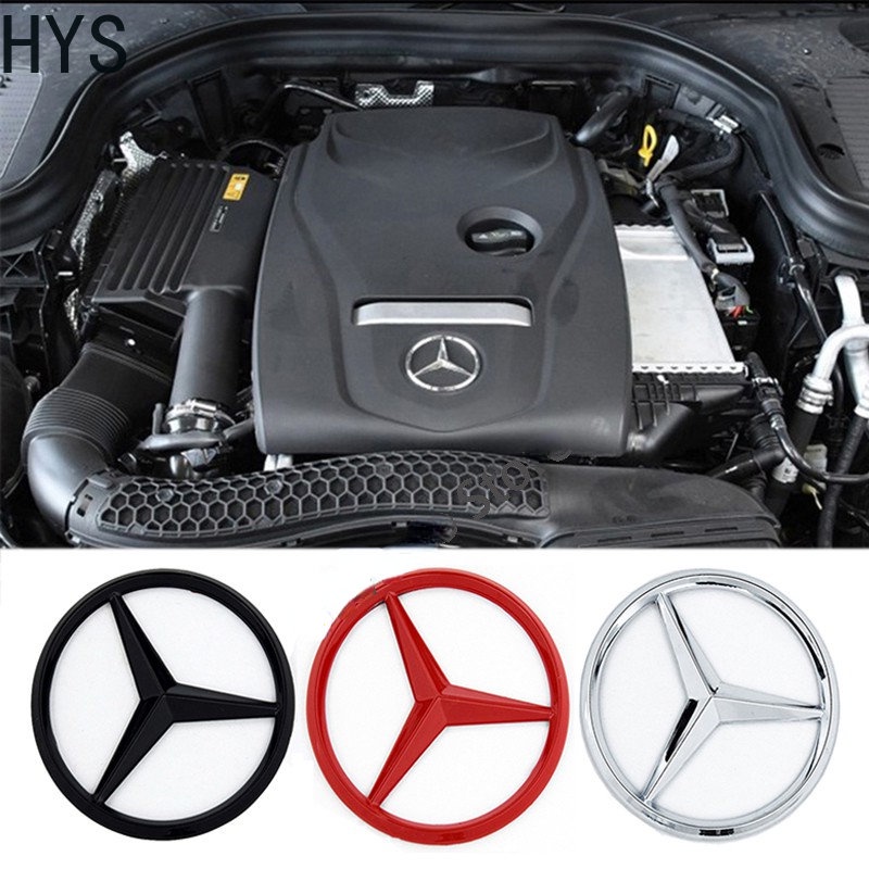 HYS 7cm 3D Modified Metal Car Front Bonnet Hood Sticker Engine Emblem ...