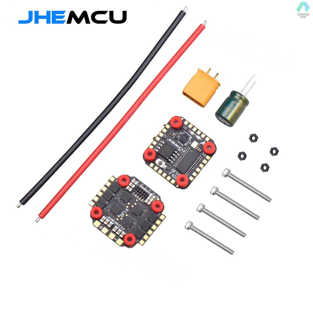 JHEMCU GF16-BMI Stack F405-BMI Flight Controller BMI270 W/OSD AT7456E ...