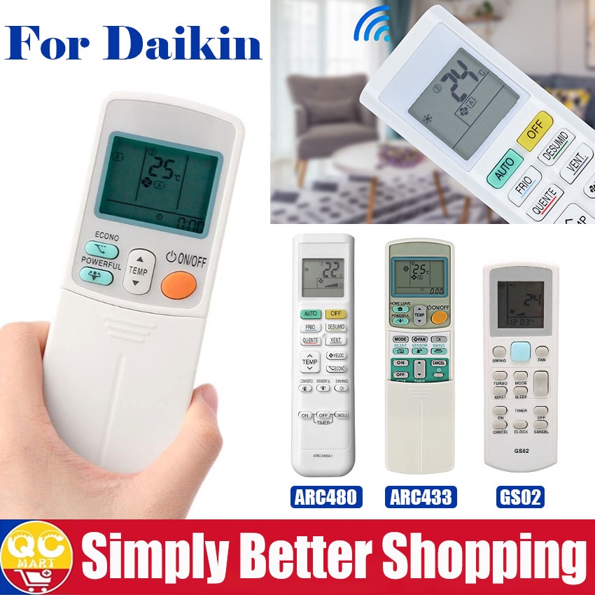 【ship in 24hours】 Universal Air Conditioning Remote Control For ...