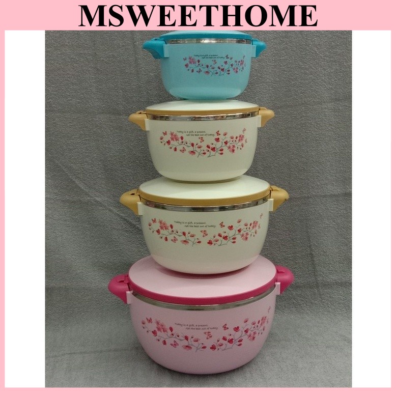 HOT POT W/LOCK STAINLESS STEEL INSIDE | Shopee Philippines