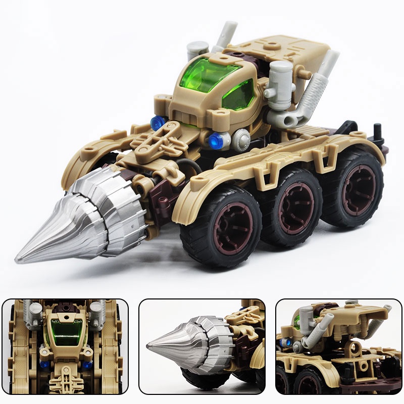 Rihio Transformatoin Mache Car MM006 Pangolin Drilling Machine V-Link ...