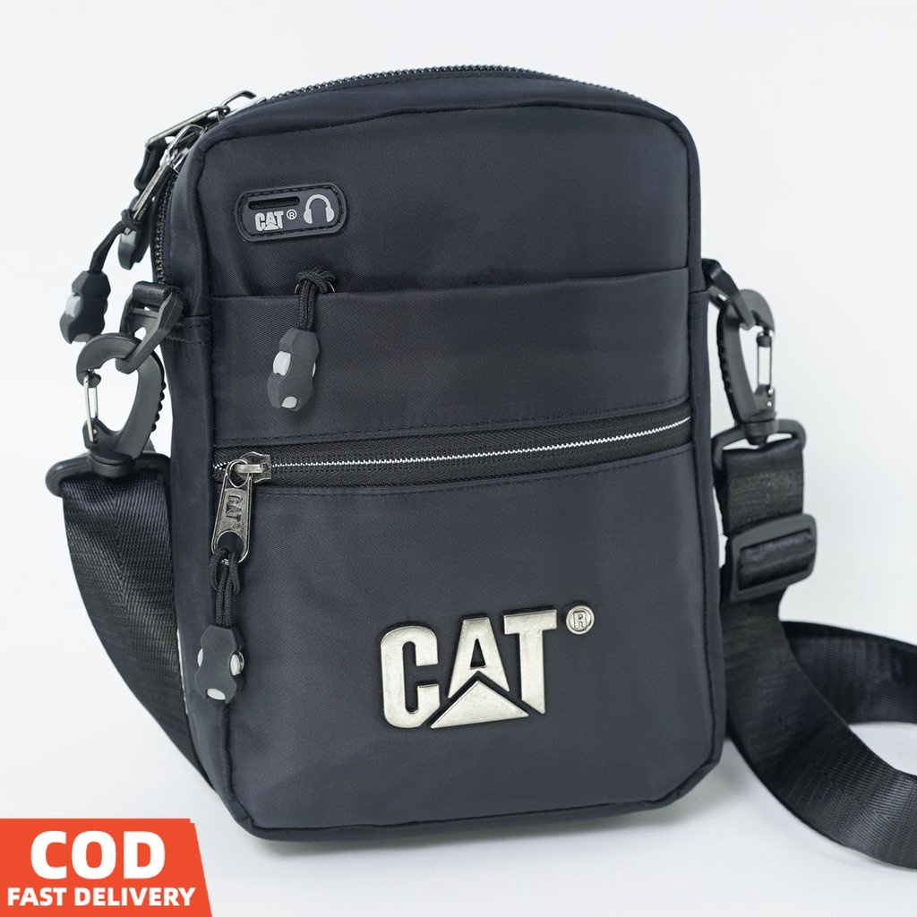 Cat Branded Man Purse Shoulder Bag Waterproof Crossbody Sling bag for ...