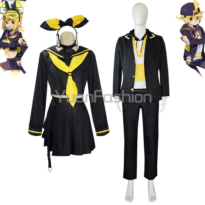 [Ready Stock] VOCALOID Crypton Future Media Kagamine cos Kagamine Rin ...