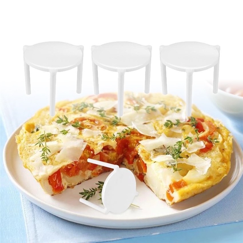 1000PCS Pizza Tripod Stand Plastic Pizza Protector Antiseize Pizza Take ...