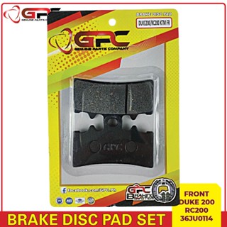 GPC KTM DUKE 200 / RC200 Front Brake Disc Pad Set [36JU0114] | Shopee ...