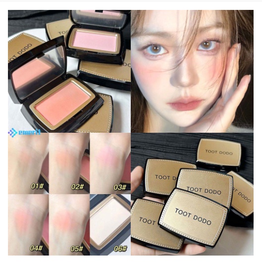 Toot Dodo Face Blush Soft Gauze Rejuvenating Blush Cream Blush Purple Blush Natural Brightening ...