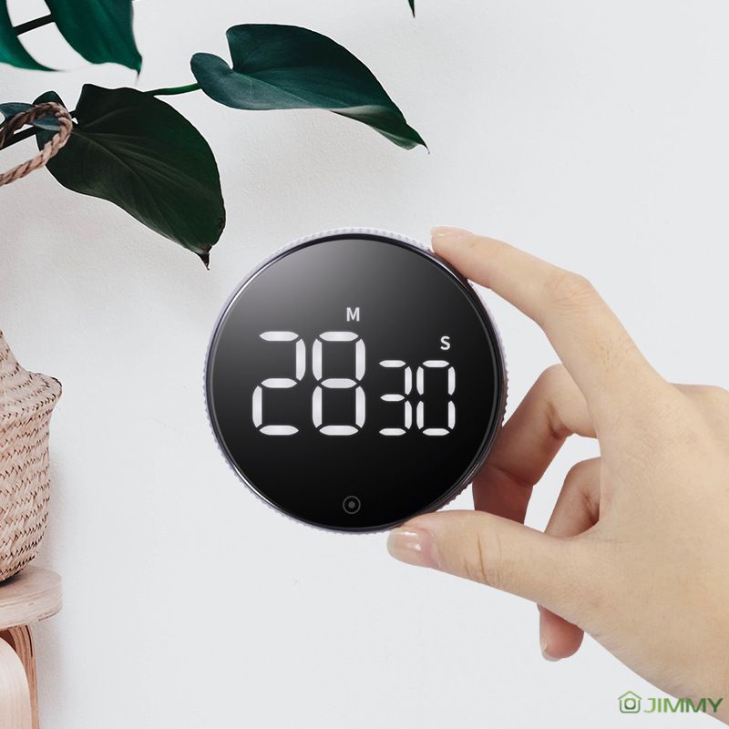 Magnetic Stopwatch Alarm Clock Kitchen Led Digital Timer Timing Self ...