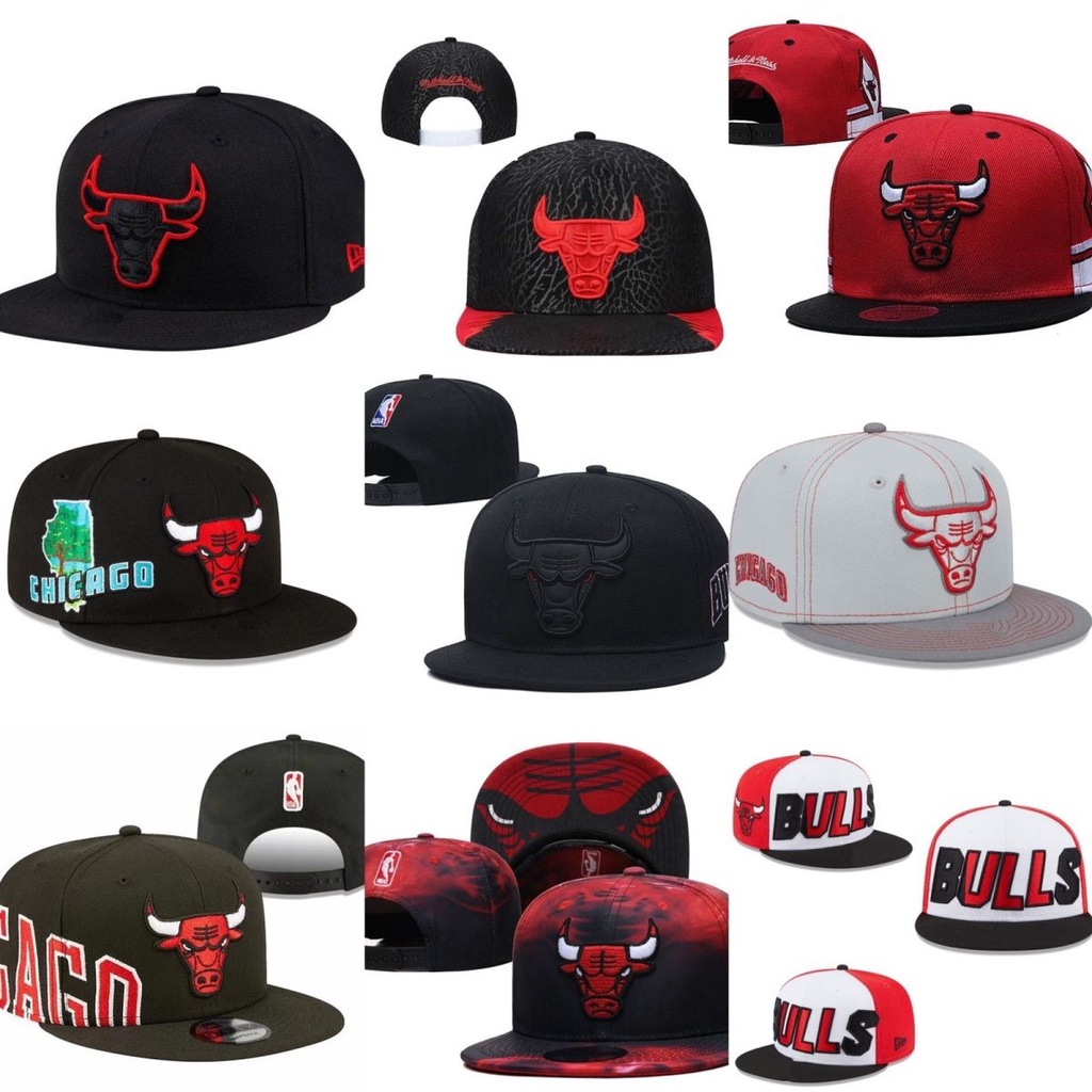 The new Bull hat exploded outdoor sports hip hop trend casual flat brim ...