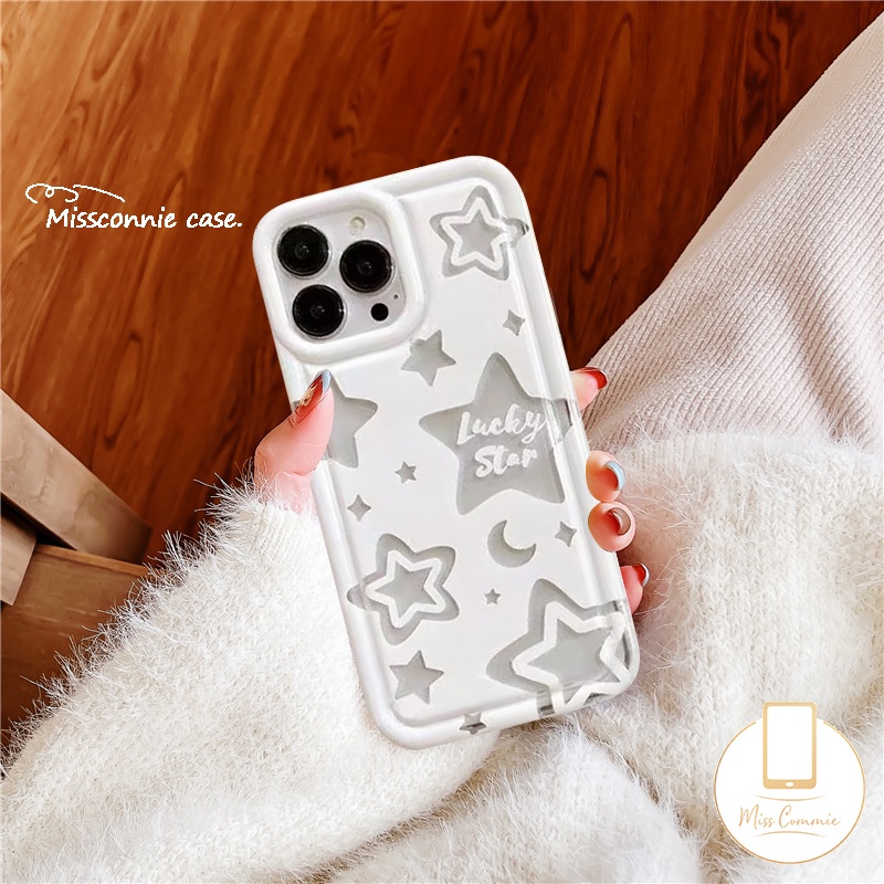 Fantasy Starry Sky Stars Casing Compatible for IPhone 11 16 15 14 13 12 ...